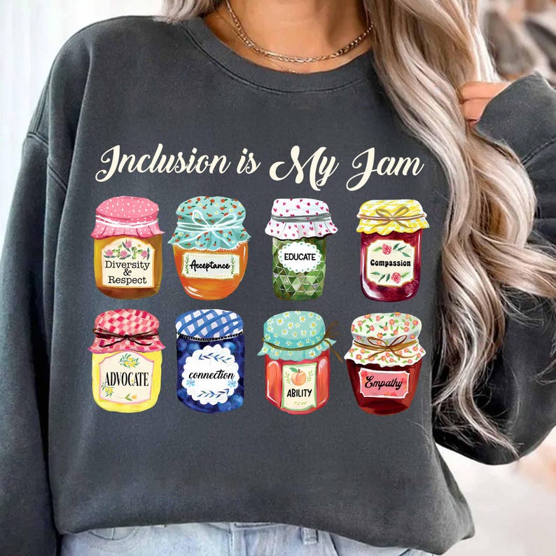 Inclusion is My Jam PNG Digital Download, Autism Awareness Instant ...