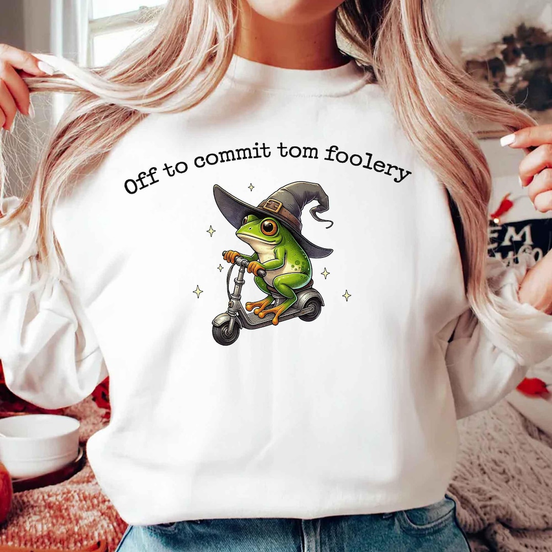 Off to Commit Tom Foolery Frog Png, Weirdcore Sayings Unique Png, Meme Graphic Sarcastic Png ...