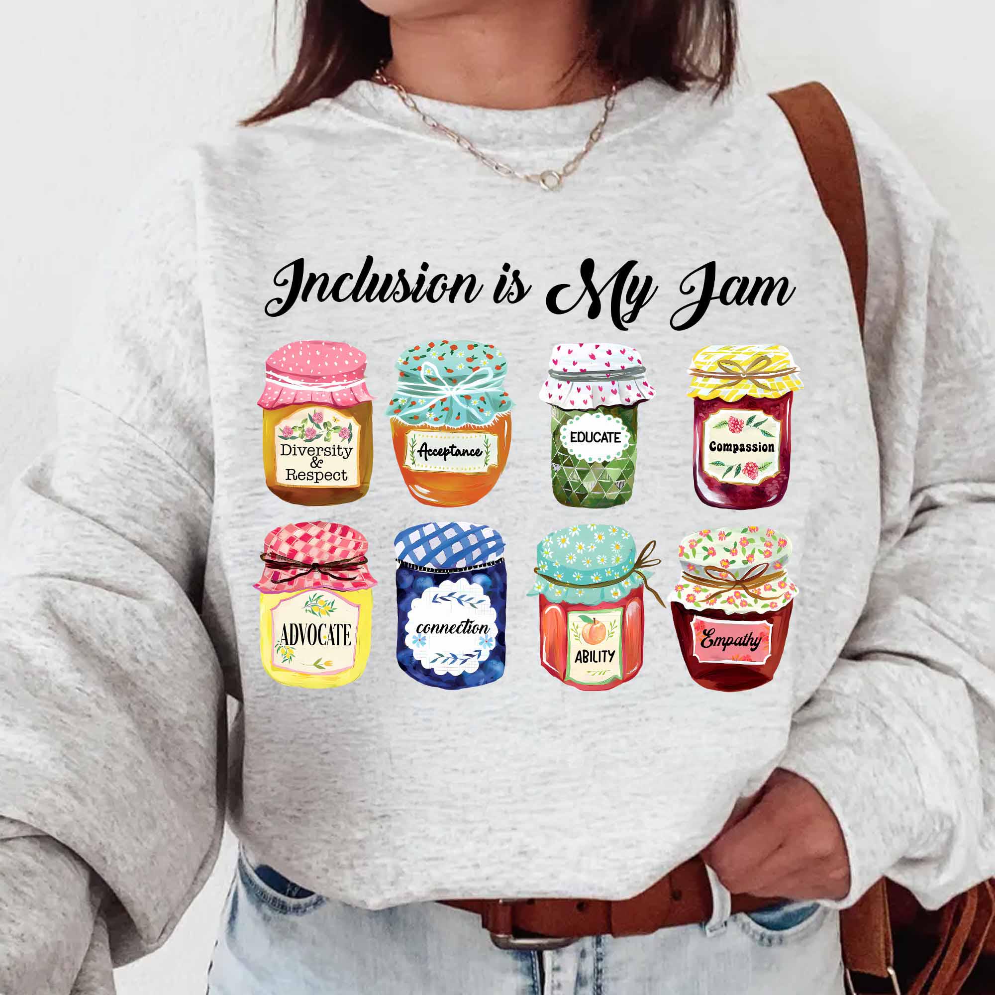 Inclusion is My Jam PNG Digital Download, Autism Awareness Instant ...