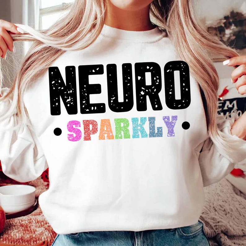 Neuro Sparkly Teacher PNG, Autism Awareness Shirt, Special Ed Teacher ...