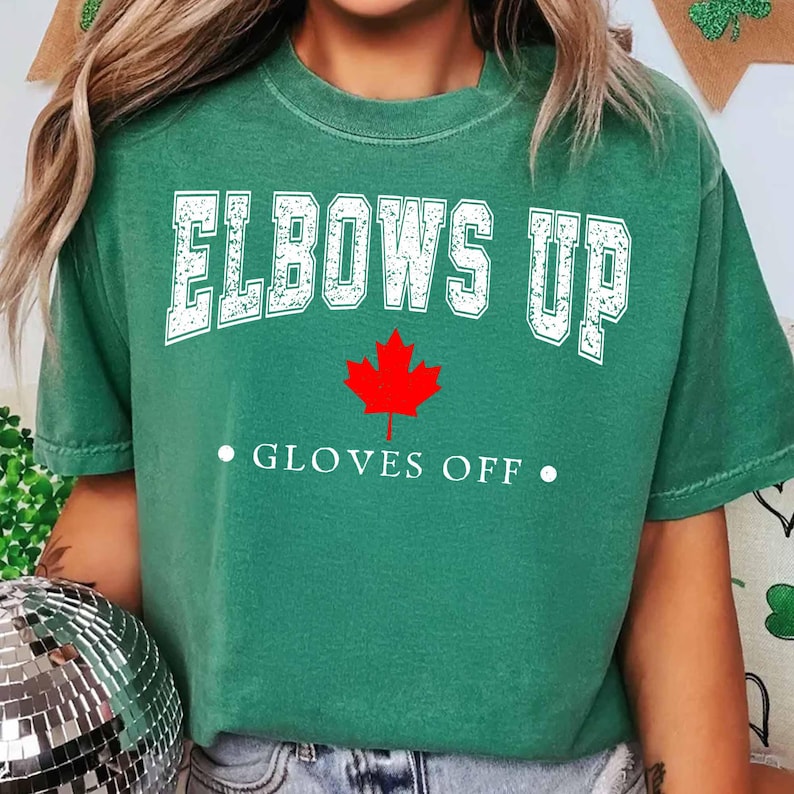 Elbows up Canada Png, Elbows Up, Canada Png, Canadian Pride T-shirt ...