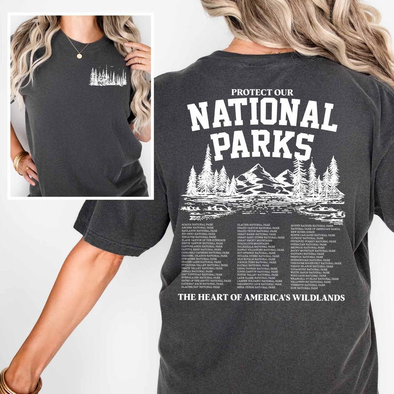 National Park Shirt - Etsy