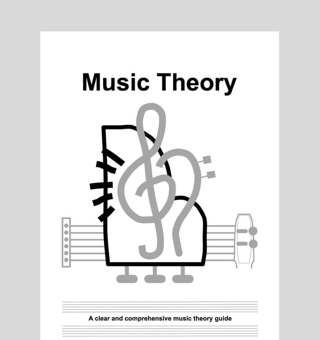 A Complete Music Theory Guide | Download PDF 37 Pages | Including Blank ...