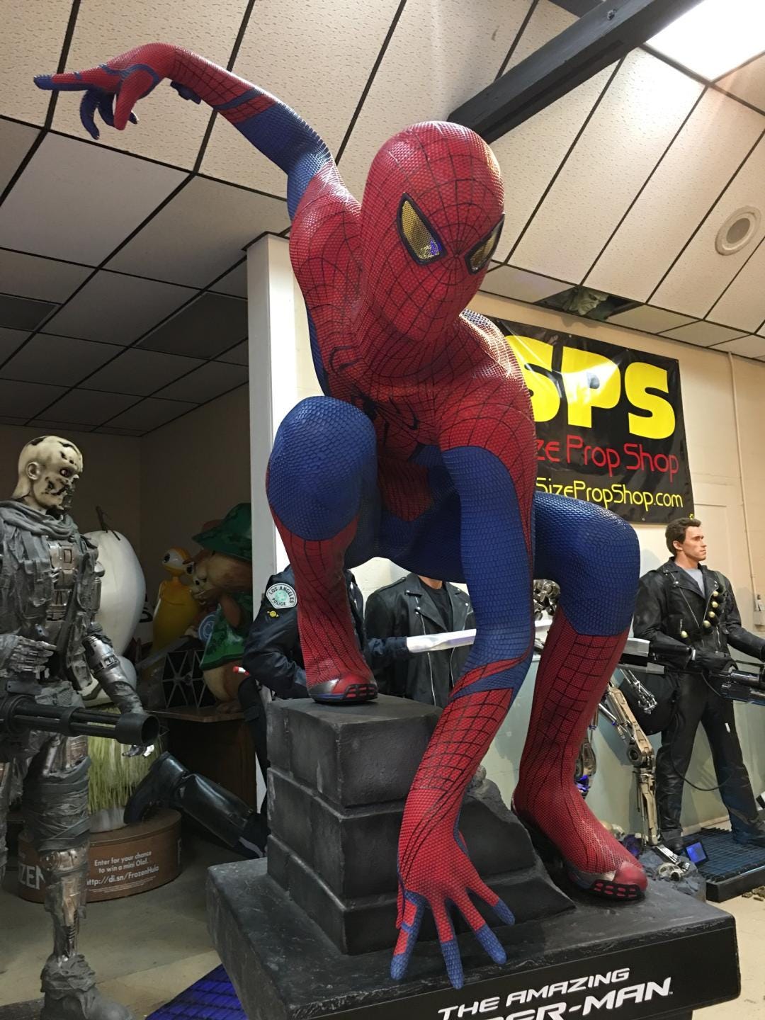 Life Size Marvel Amazing Spiderman - Etsy