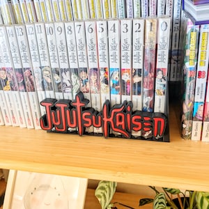 Jujutsu Kaisen Bookend With Nameplate – A Must-have Gift for Every ...