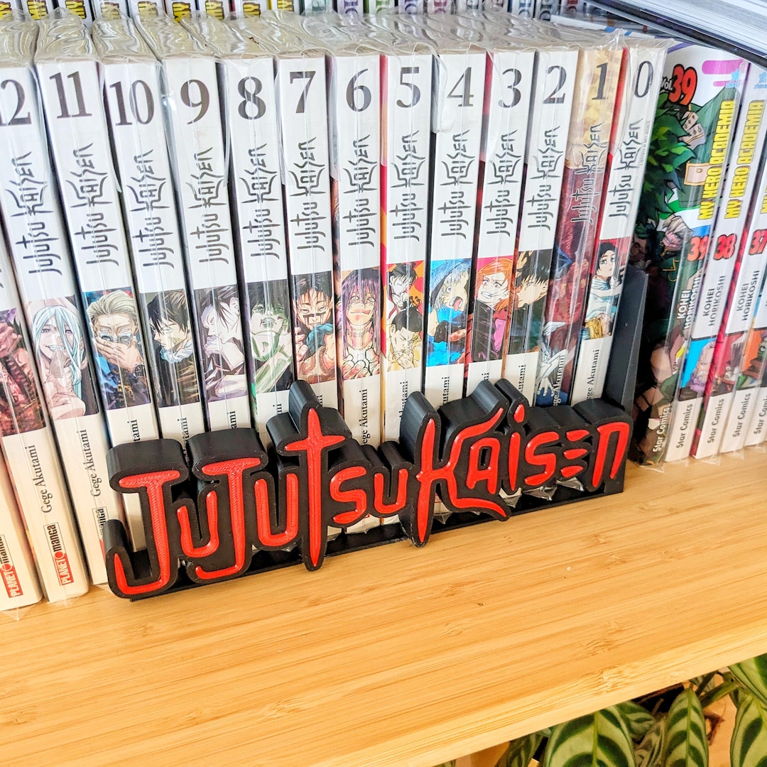 Jujutsu Kaisen Bookend With Nameplate – A Must-have Gift for Every ...