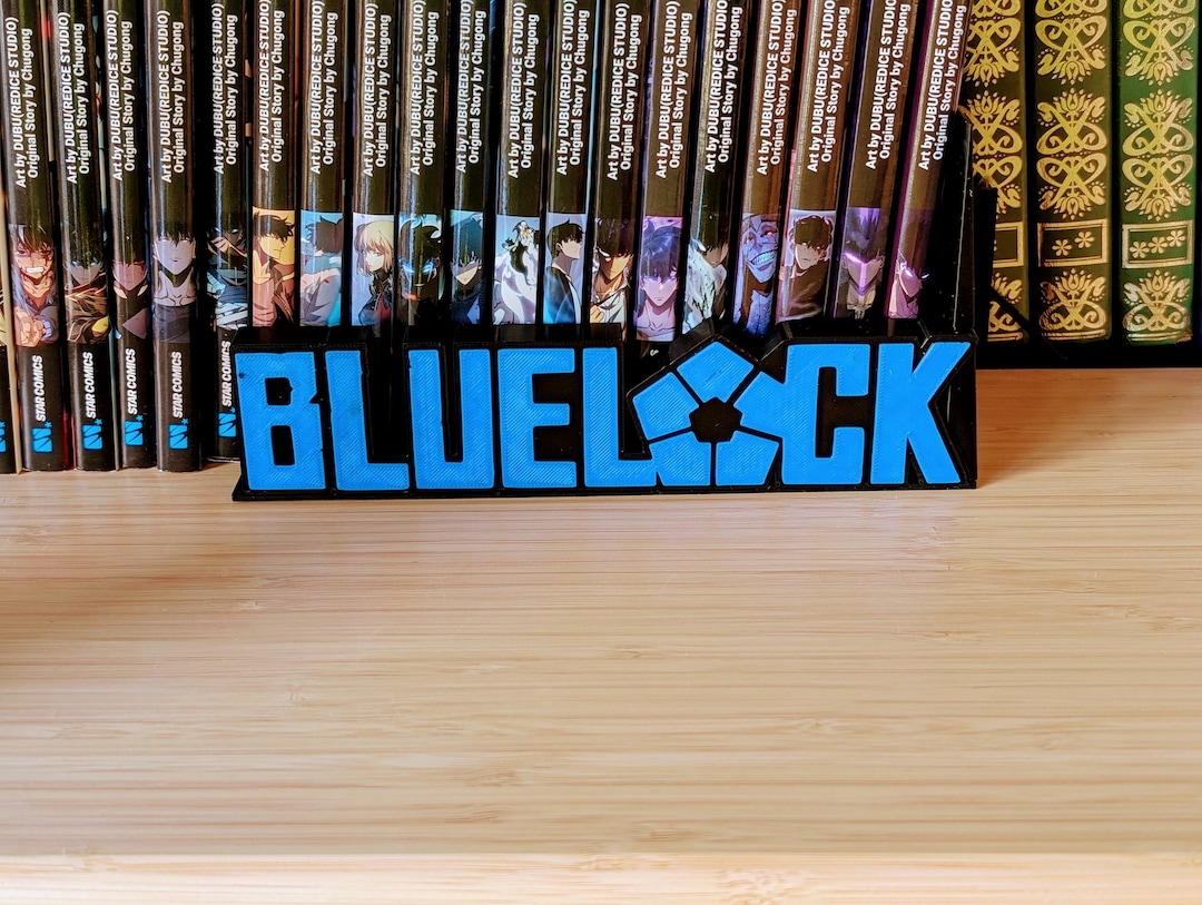 Anime-inspired Bluelock Bookend With Nameplate – A Must-have Gift for ...