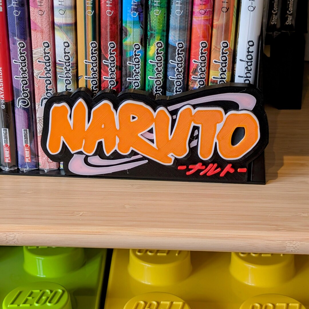 Anime-inspired Naruto Bookend With Nameplate – A Must-have Gift for ...