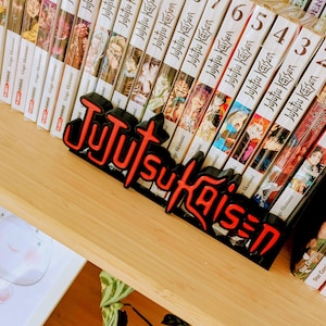 Jujutsu Kaisen Bookend With Nameplate – A Must-have Gift for Every ...