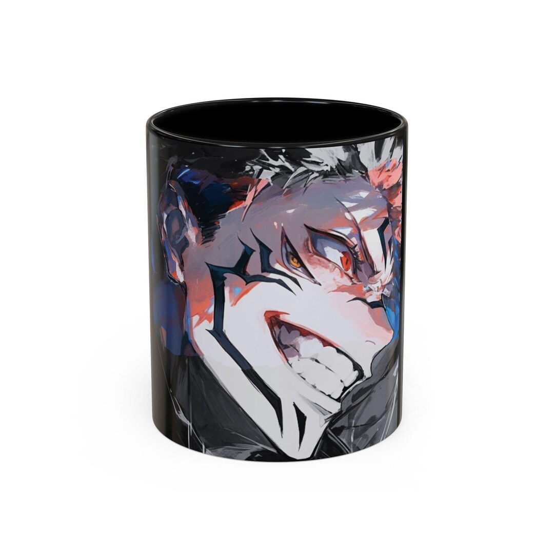 Sukuna Mug, Jujutsu Kaisen Sukuna Poster Anime Manga Lover Art, Coffee ...