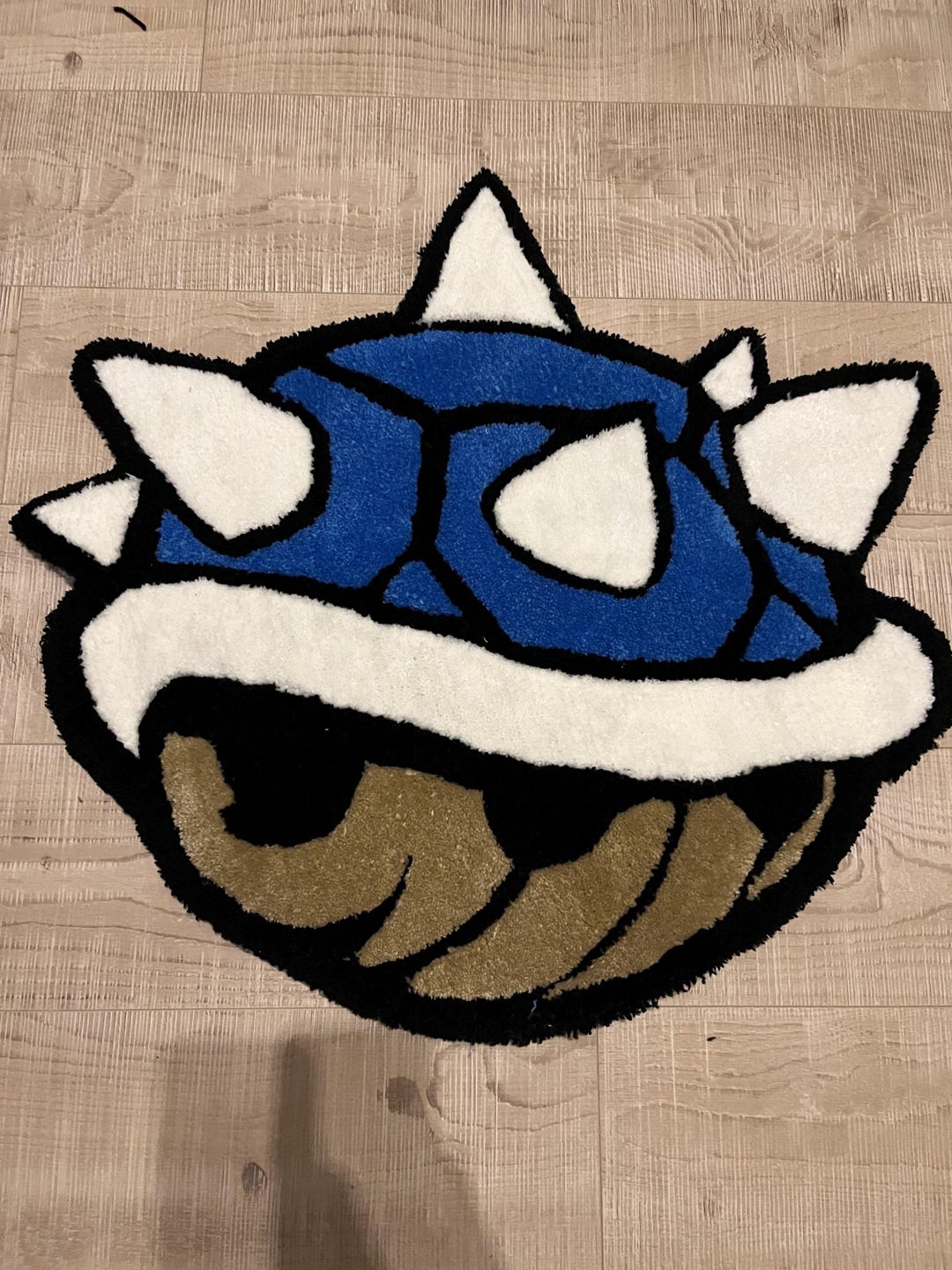 Mario Kart Blue Shell Carpet / Rug - Etsy