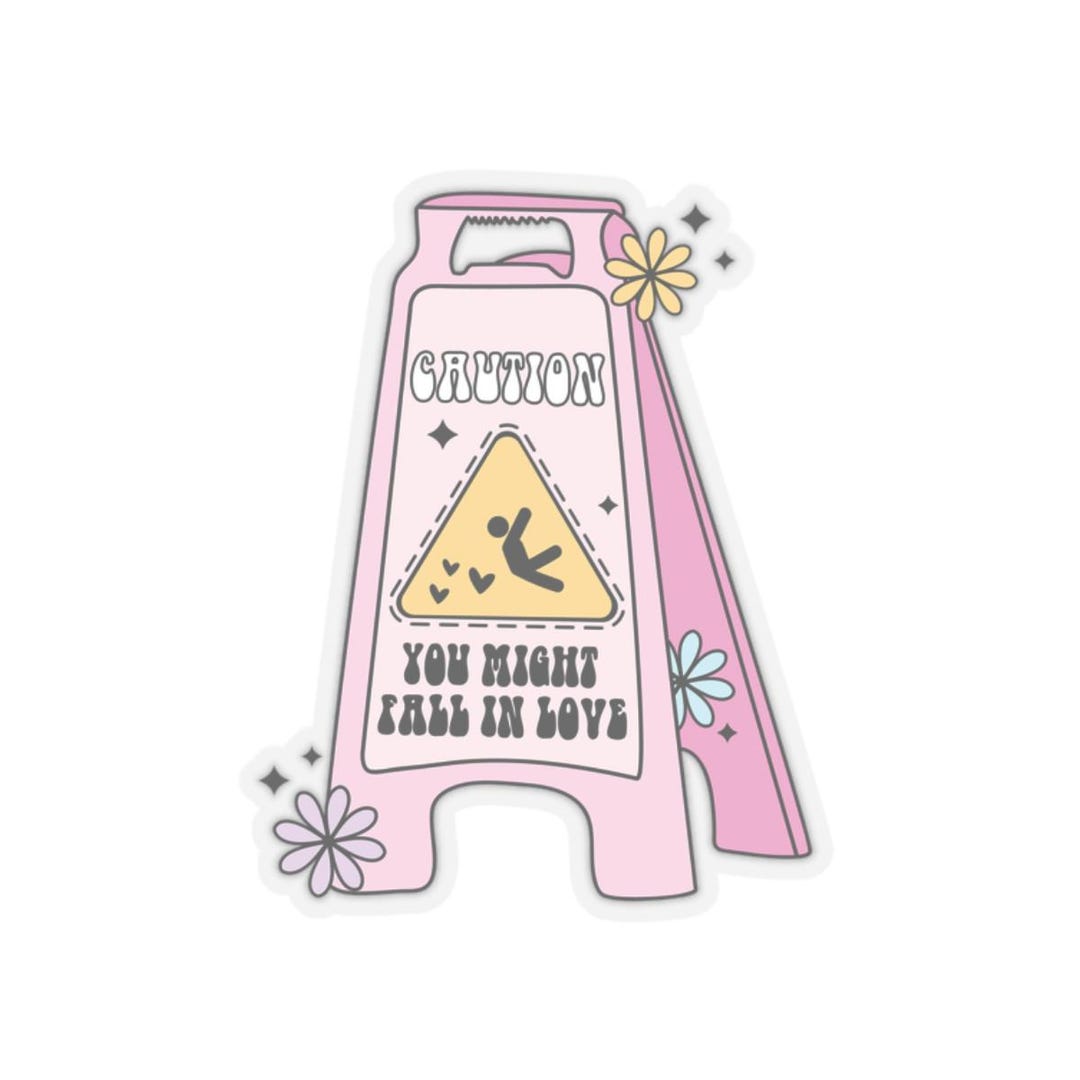 Cation You Might Fall in Love Kiss-cut Stickers - Etsy