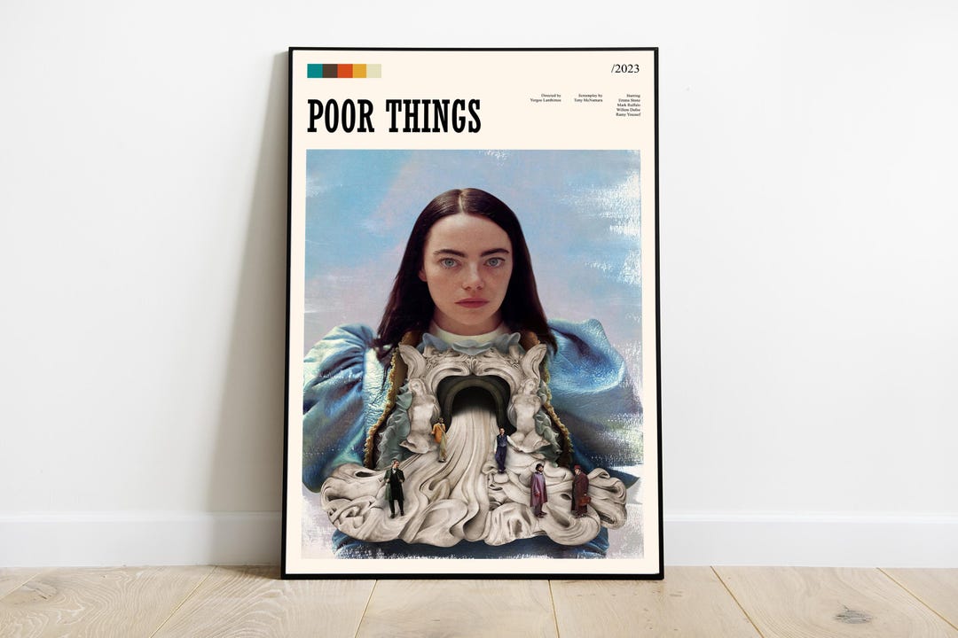 Poor Things / Poor Things Poster / Minimalist Movie Print / Vintage ...