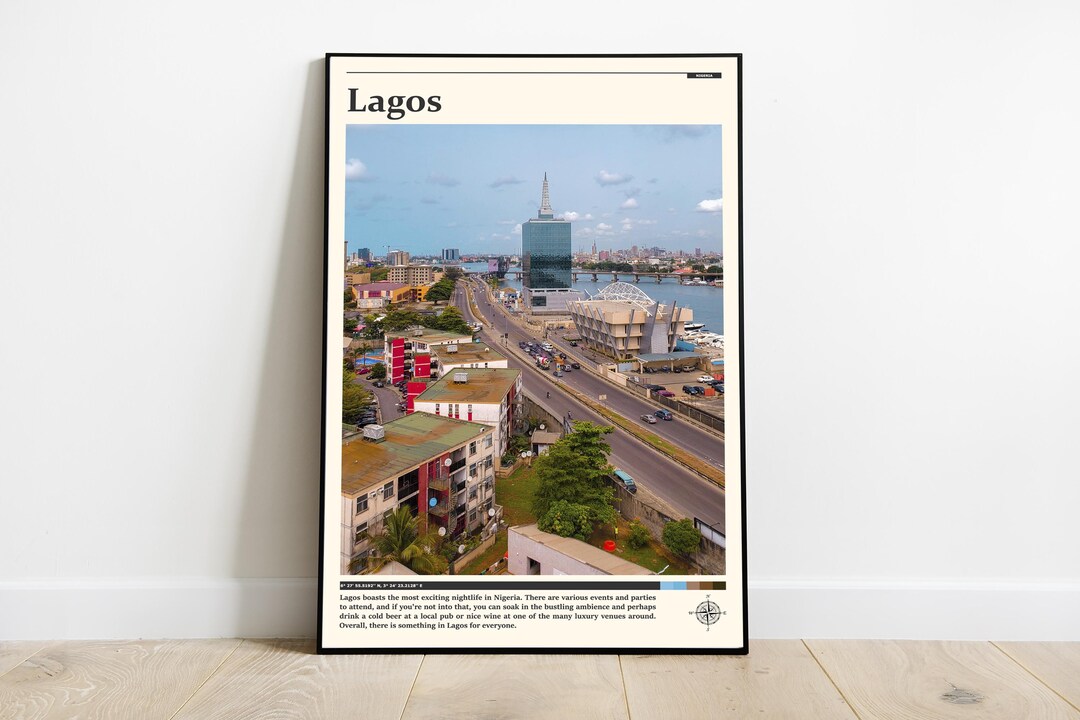 Lagos Print / Lagos Wall Art / Lagos Poster / Lagos Photo / Lagos ...
