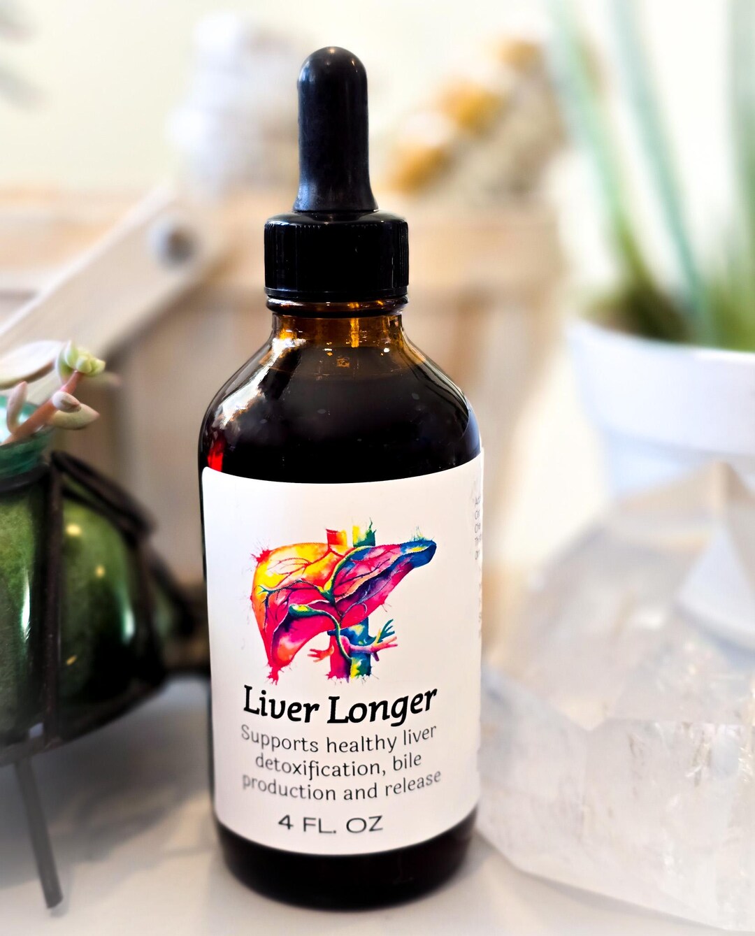 Liver Longer - Herbal Tincture - Etsy