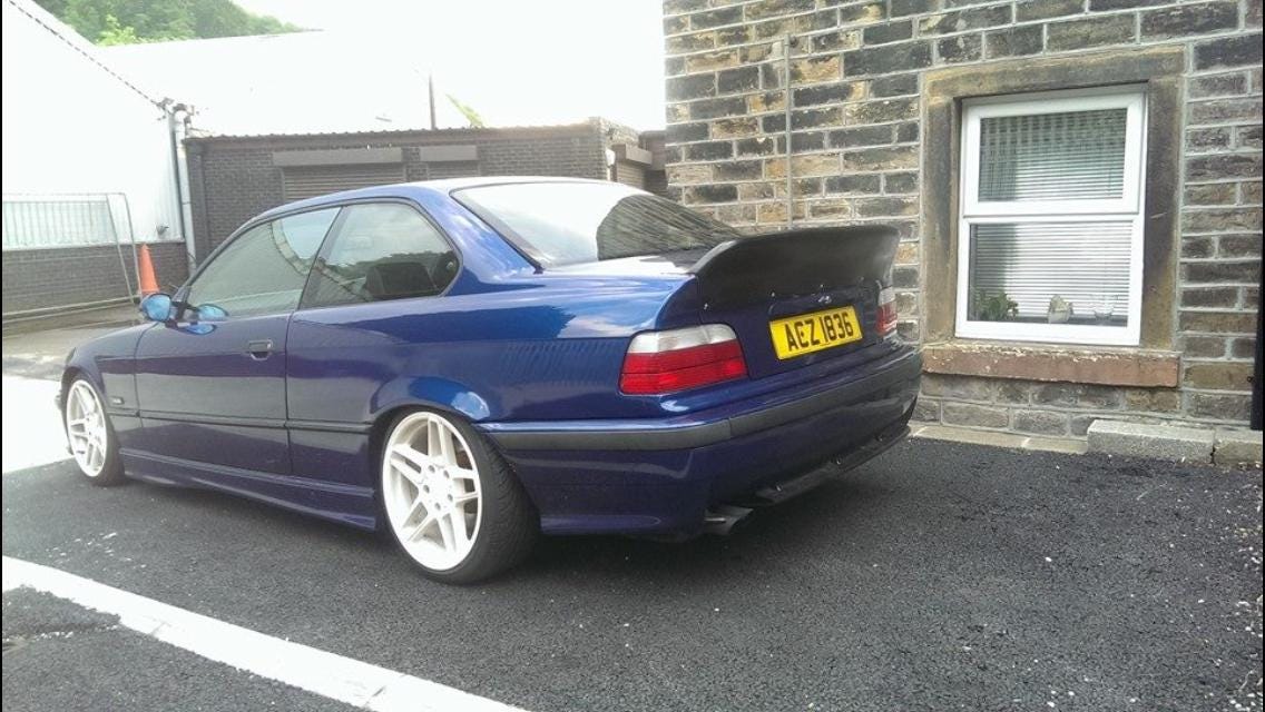 Bmw E36 Rear Duck Tail Spoiler Mk1 Lip Coupe Ducktail Drift Race Car - Etsy