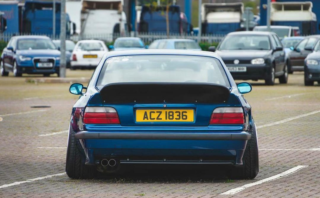 Bmw E36 Rear Duck Tail Spoiler Mk1 Lip Coupe Ducktail Drift Race Car - Etsy