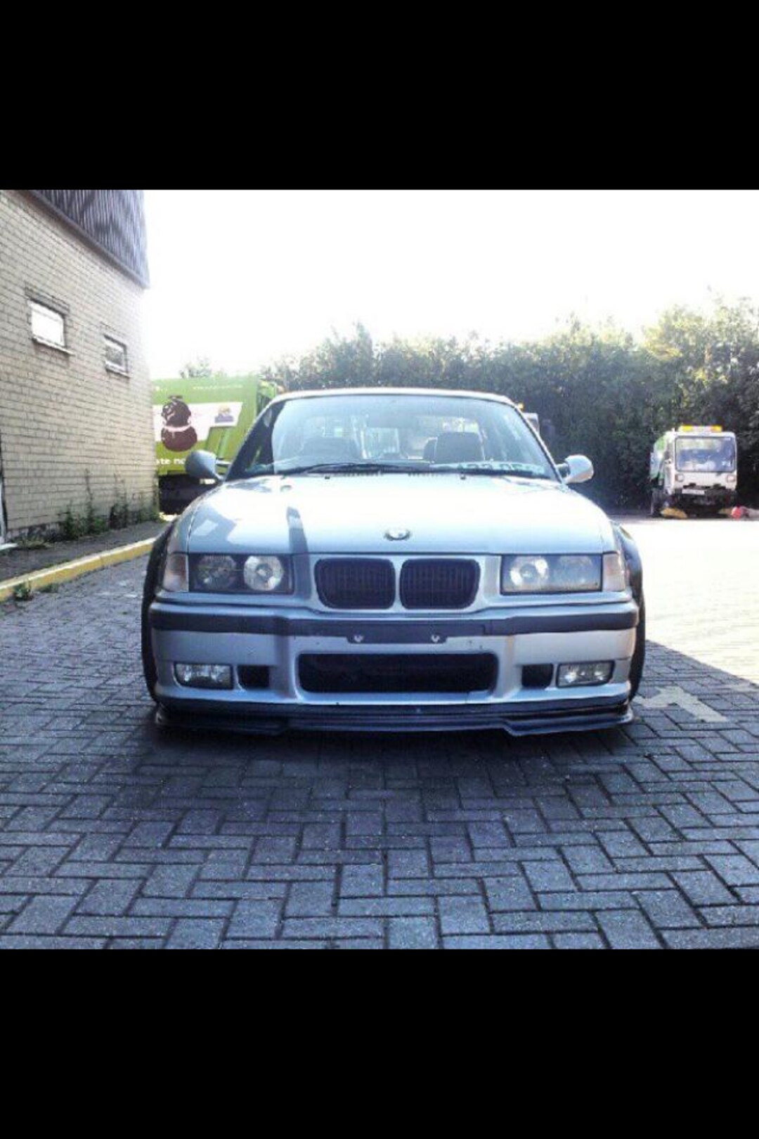 Bmw E36 M3gt Front Splitter Spoiler Lip Coupe Convertible Saloon Drift ...