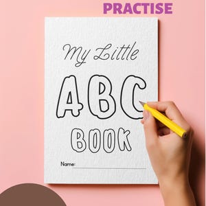 Printable Animal Alphabet Flashcards, ABC Handwriting Practice for ...