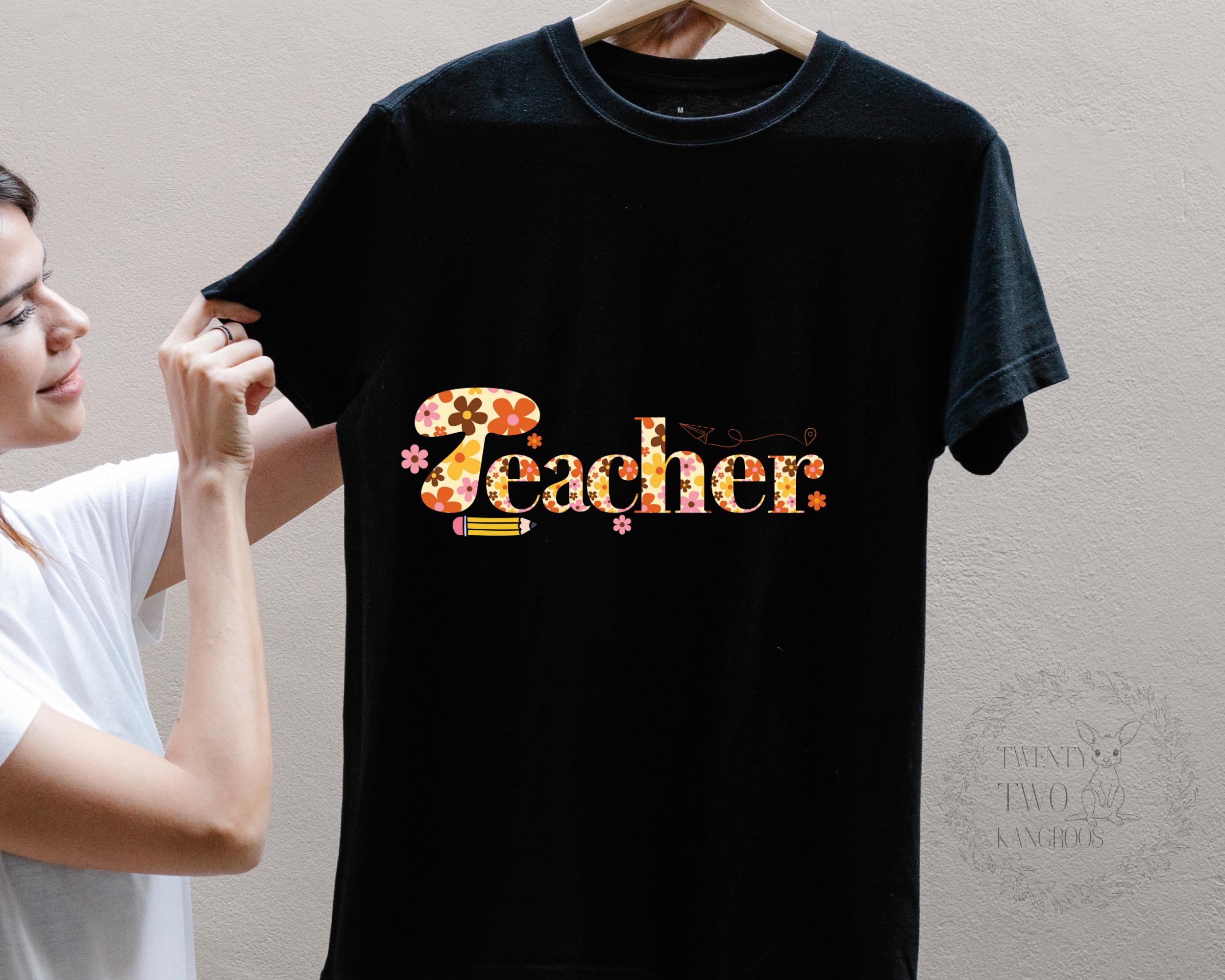 Boho Teacher Png, Leopard Print Teacher Png, Floral Teacher Png ...