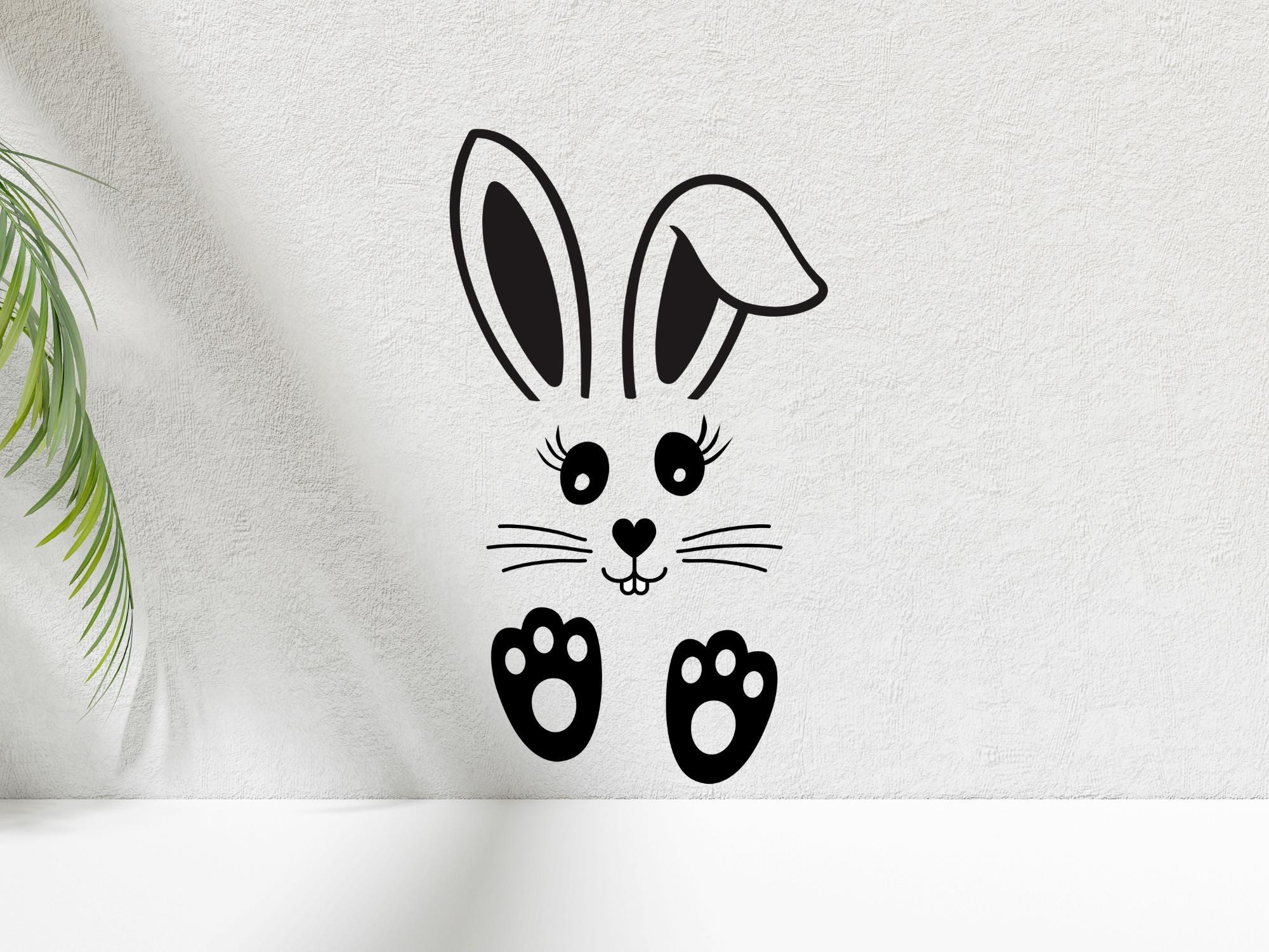 Cute Rabbit Svg, Kawaii Rabbit Png, Retro Rabbit Png, Rabbit Clipart ...