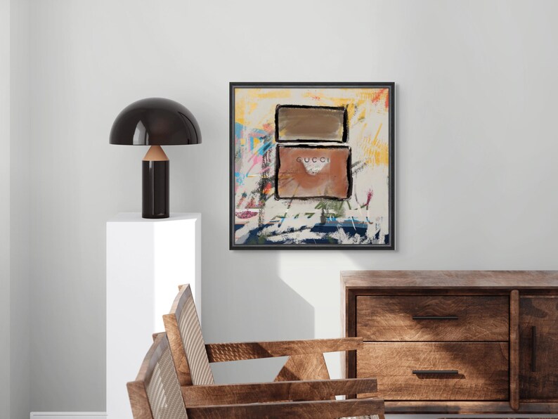Gucci Pour Homme | Abstract Modern Wall Art | Fashion Illustration ...