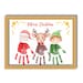 Christmas Handprint Art, Christmas Santa Craft, Christmas Keepsake ...