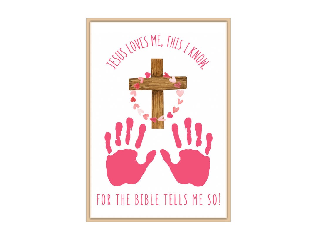 Preschool Bible Craft, Handprint Craft, Christian Craft, Sunday School ...