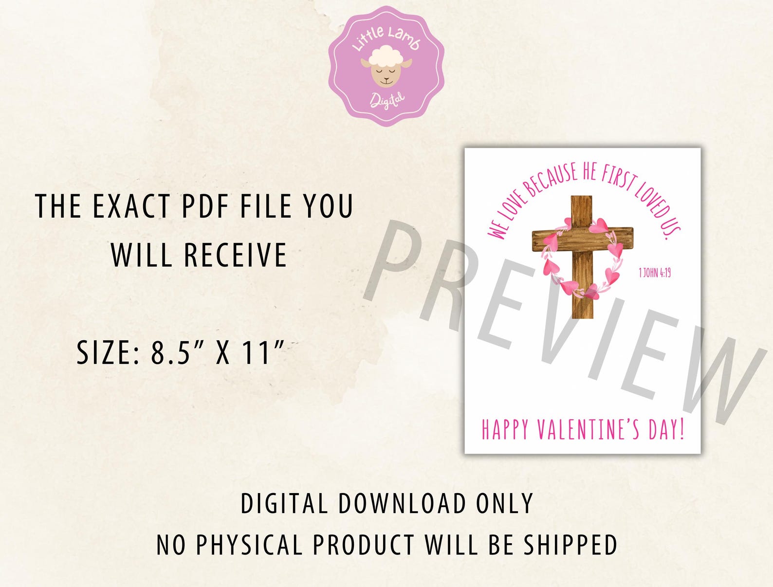 Preschool Bible Craft, Valentine’s Handprint, Christian Craft, Sunday ...