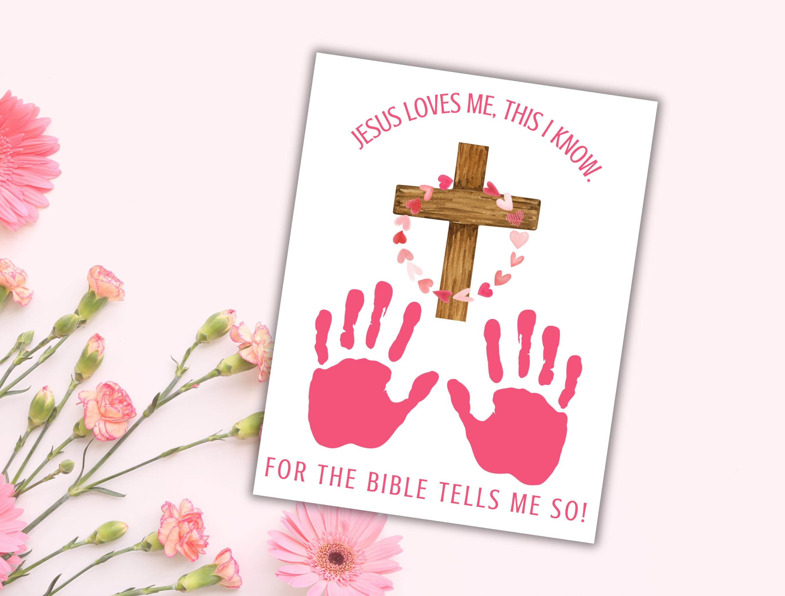 Preschool Bible Craft, Handprint Craft, Sunday School, Preschool Kids ...