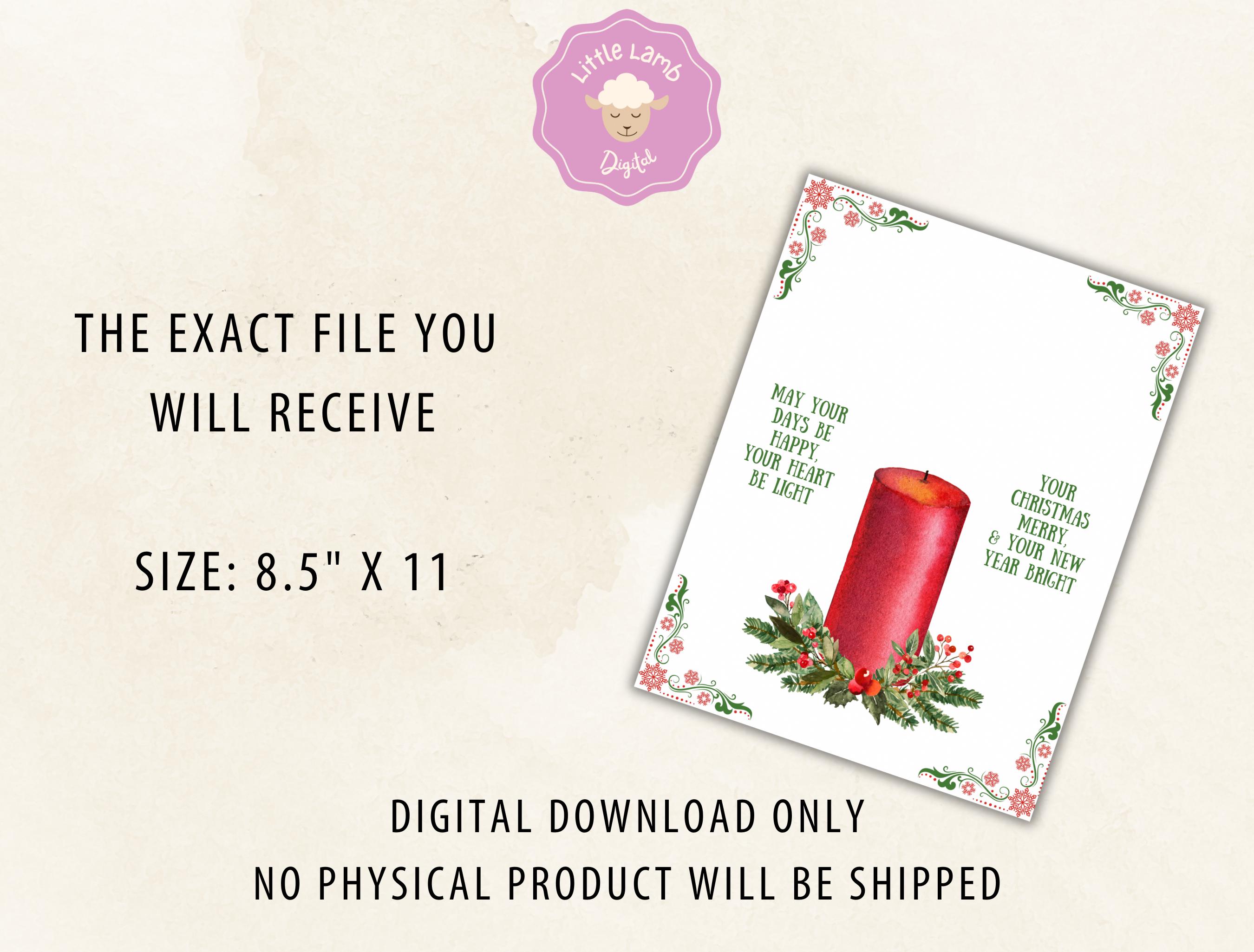 Christmas Handprint Art, Christmas Candle Craft, Christmas Keepsake ...