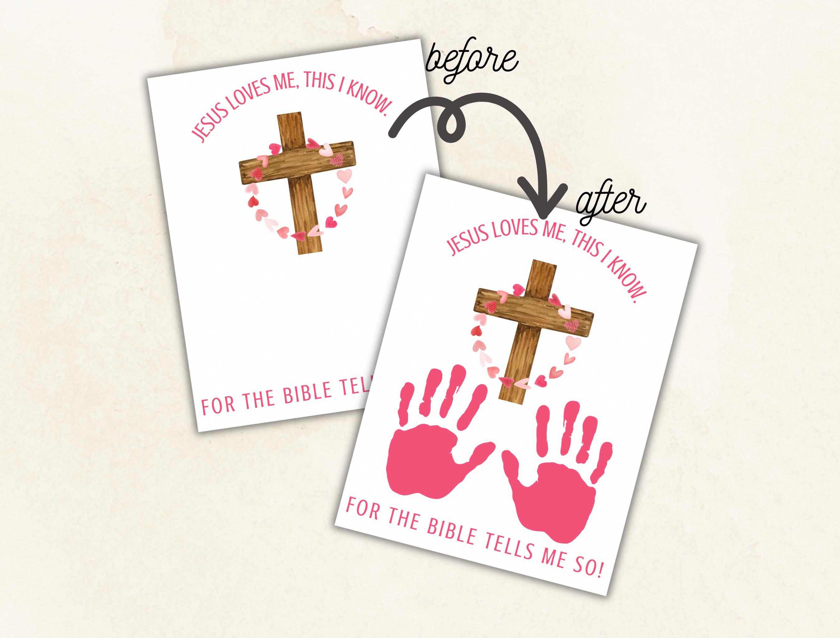 Preschool Bible Craft, Handprint Craft, Sunday School, Preschool Kids ...
