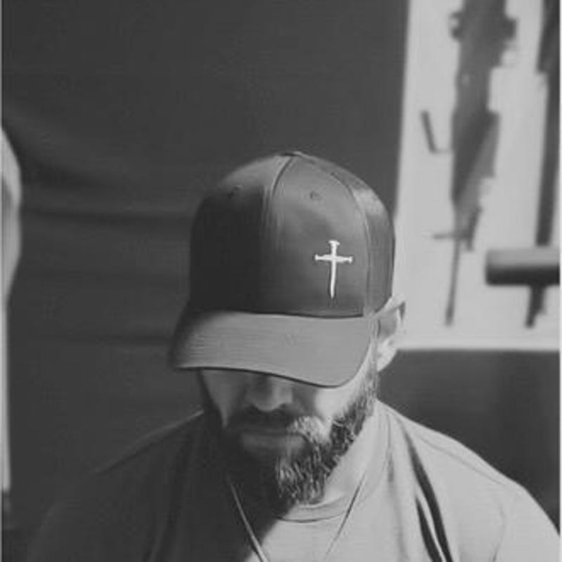 3 Nail Cross Hat - Etsy