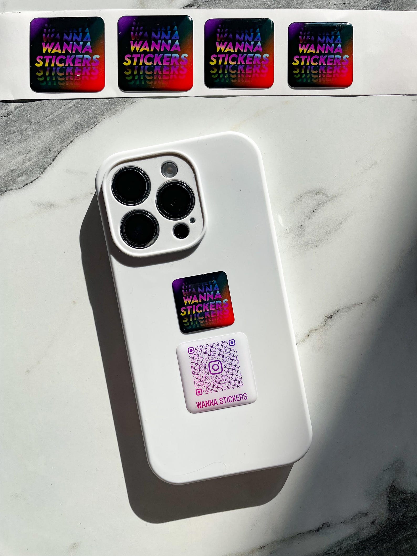 Personalized 3D Stickers, QR Code Stickers, 3D Effect Stickers, 3D ...