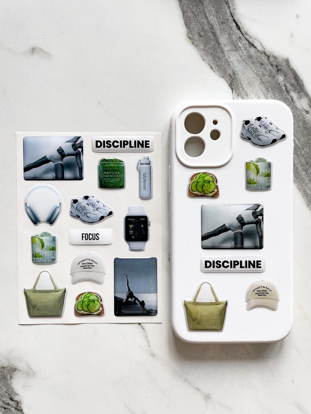 3D Sport Lifestyle Stickers for Phone, Tablet, Laptop - Etsy