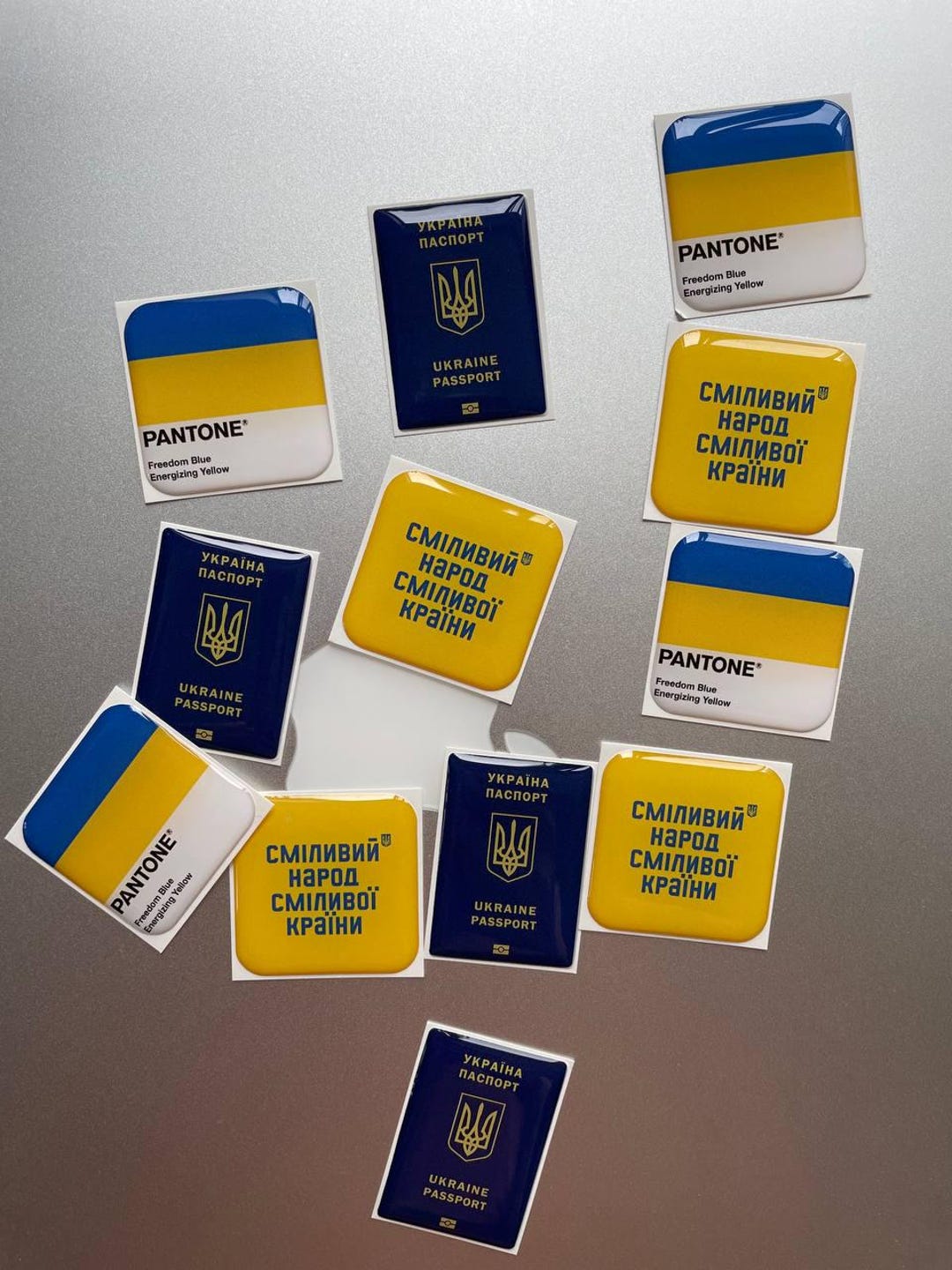 Ukrainian 3D Stickers | Ukraine Passport Sticker | Ukrainian Flag ...