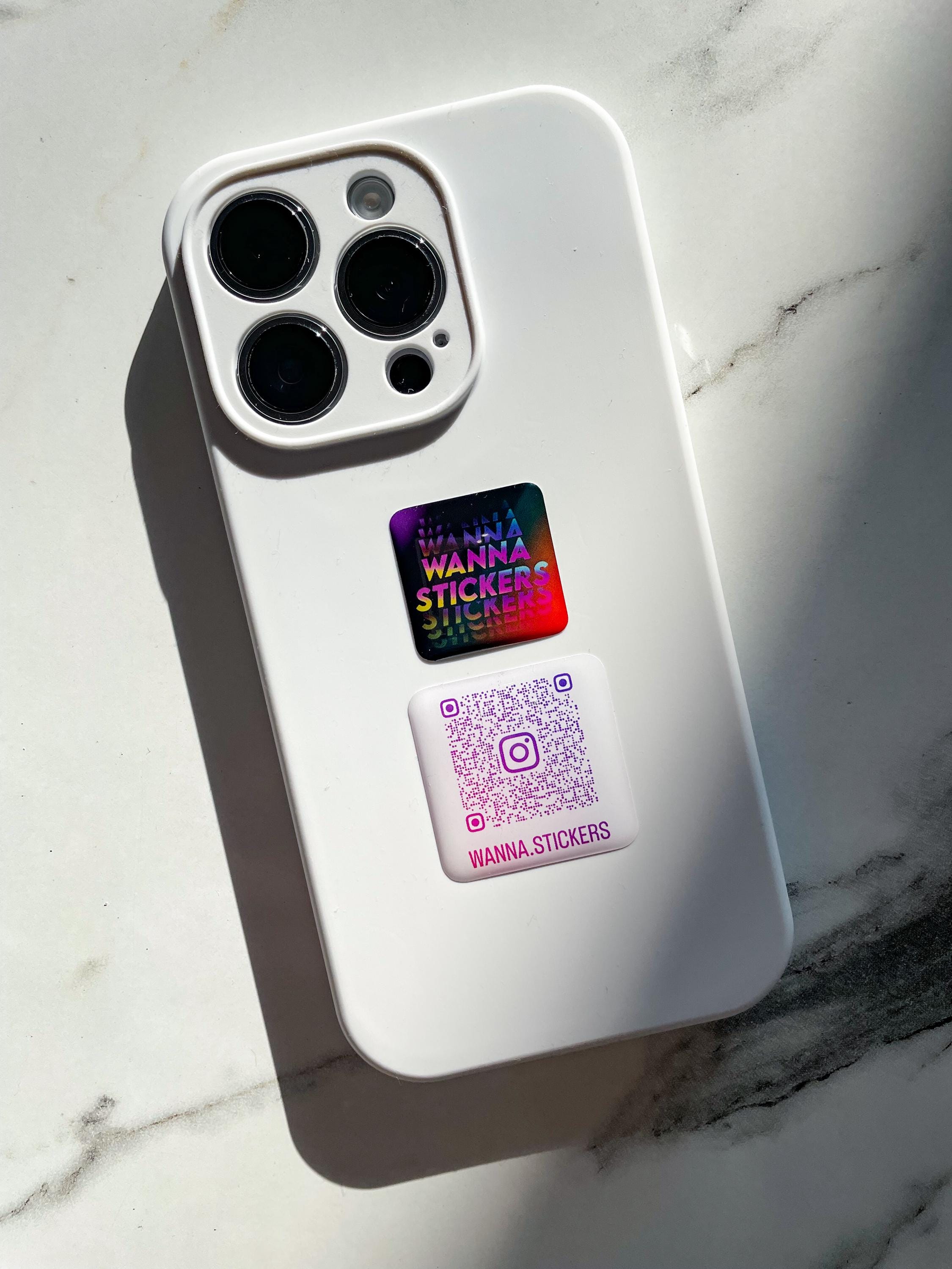 Personalized 3D Stickers, QR Code Stickers, 3D Effect Stickers, 3D ...