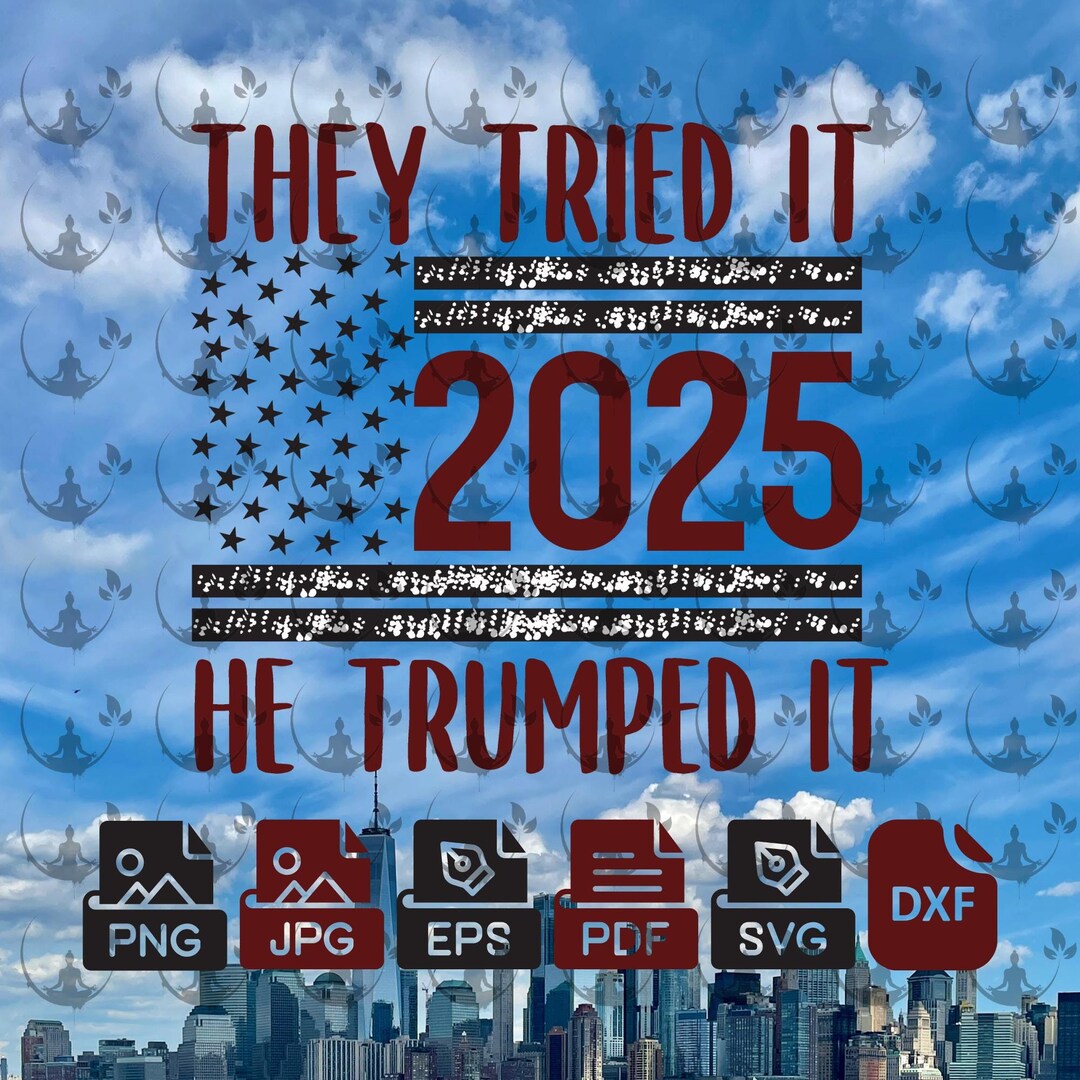 Trump Inauguration 2025 Digital Download Personalized Printing Election ...