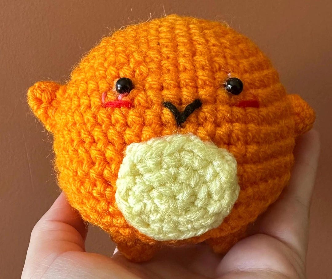 Charmander Chibi Amigurumi - Etsy