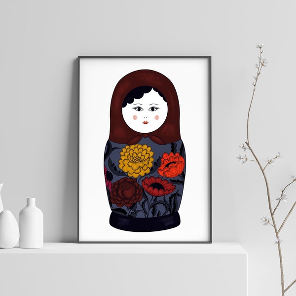 Matryoshka Printable - Etsy