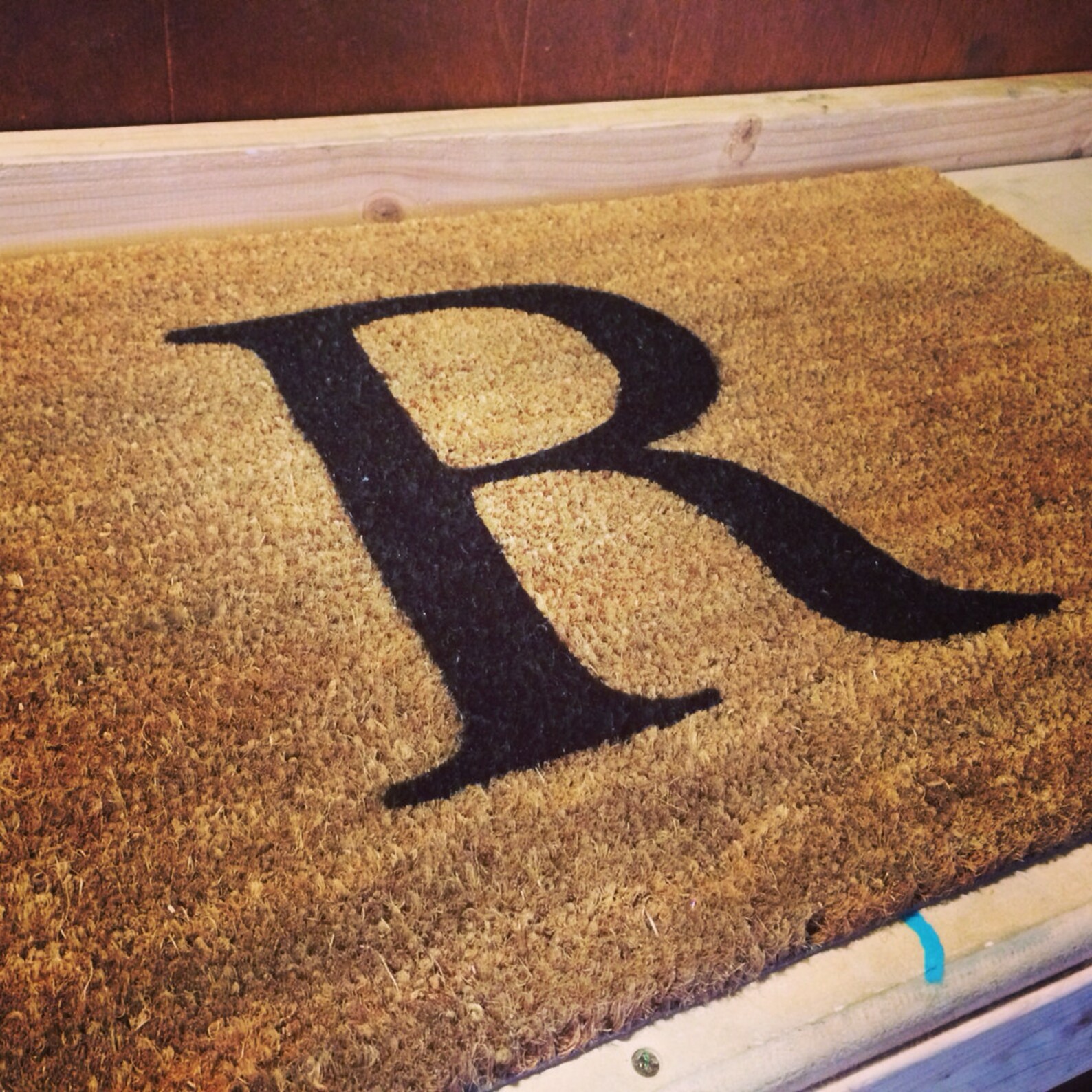 Initial Doormat - Etsy