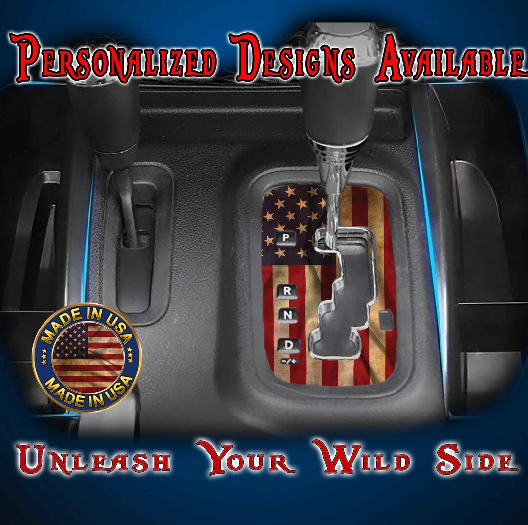 Antique Flag JK Shifter Plate Decal 2011 - 2018 - Etsy