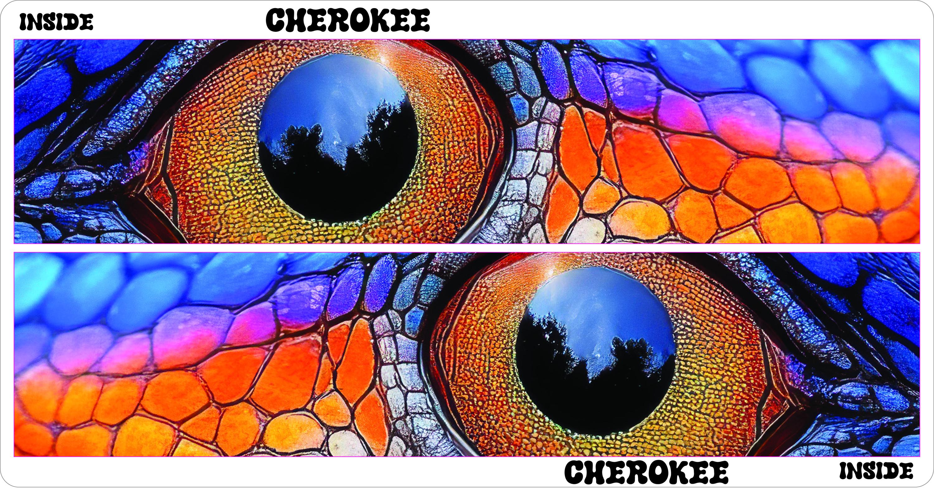 Headlight Eye Decal for Cherokee - Etsy