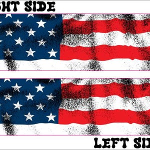 American Flag Jl and Gladiator Turn Signal Decal. - Etsy