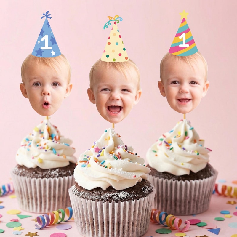 Cake Stick Decorations - Etsy UK