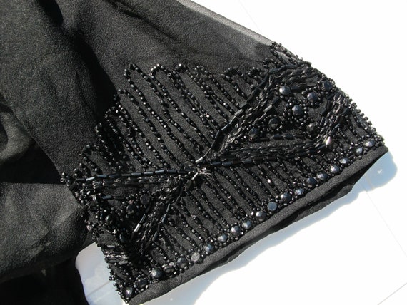 Flapper Dress Authentic Antique 1920s Elegant Sheer B… - Gem