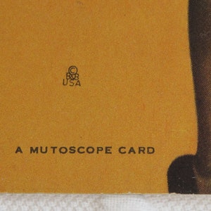 Postcard Mutoscope Pin up Card "the Padlock Was My Own Idea" Leggy ...