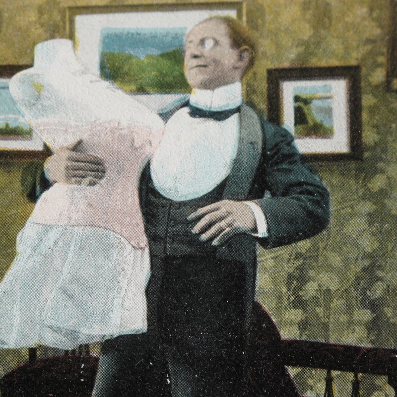 Antique Risque Photo - Etsy