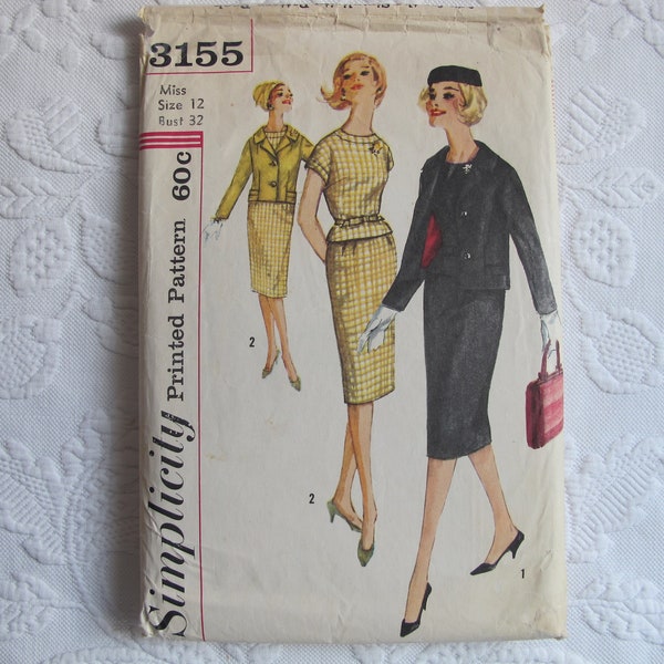 3 Piece Suit Pattern - Etsy