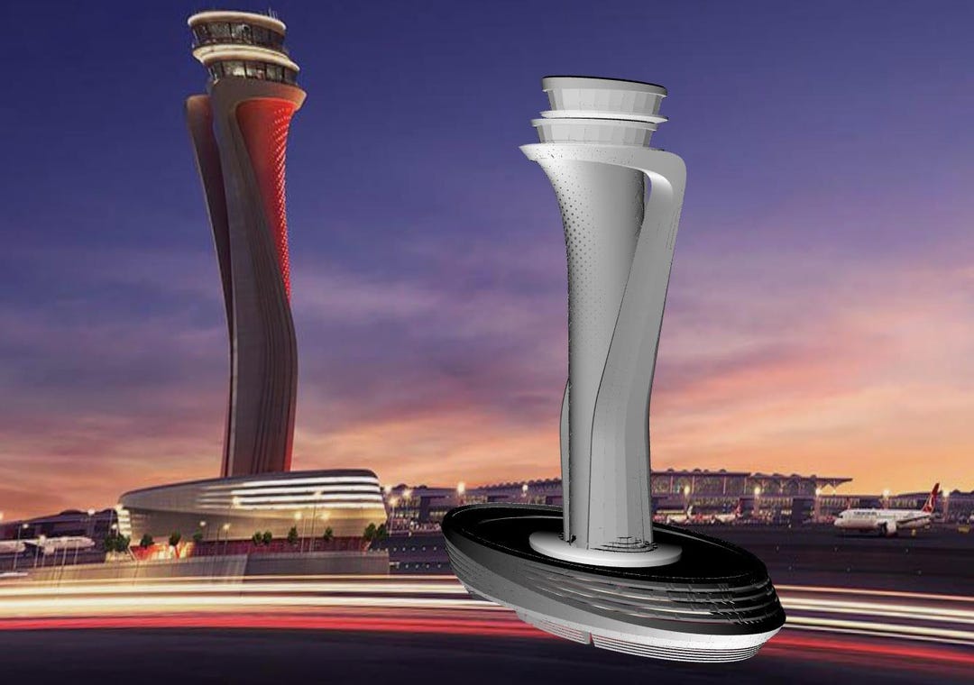 Istanbul Airport Air Traffic Control Tower, İstanbul Havalimanı Hava ...